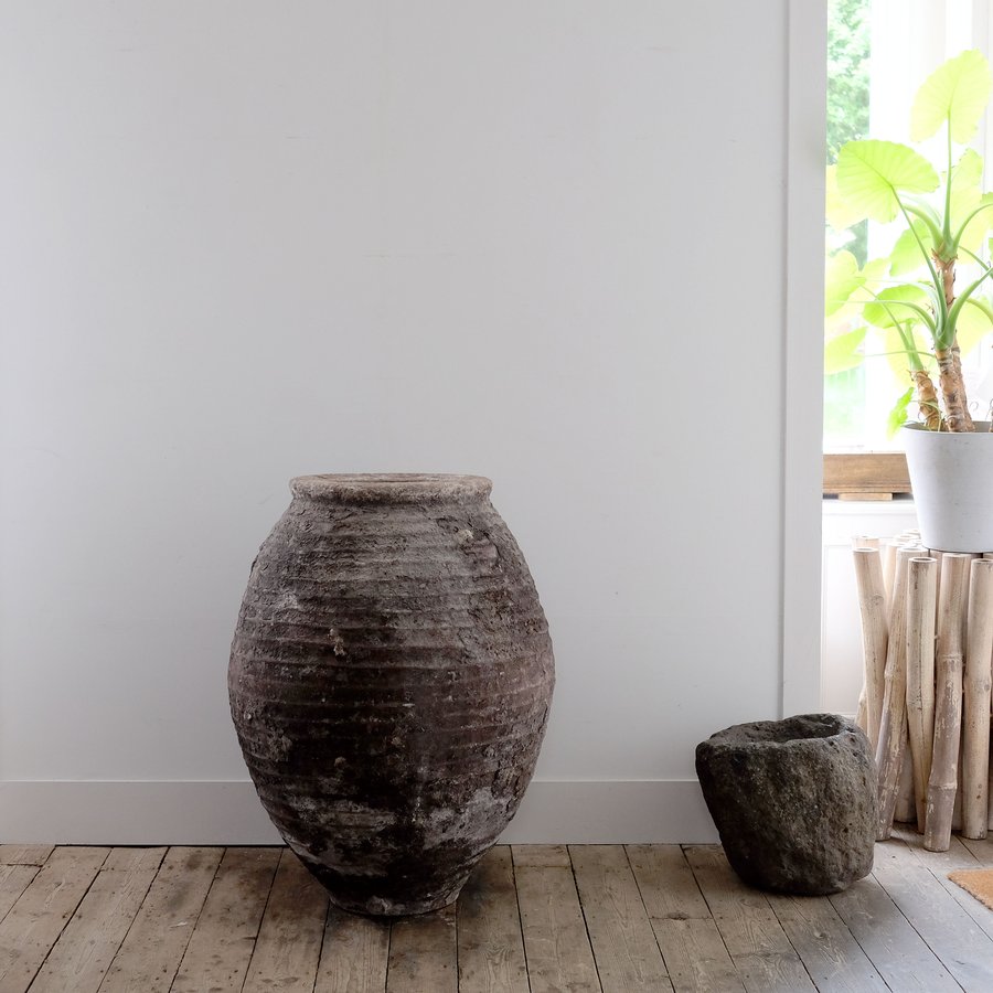 Huge 19th Century Spanish Pot › Puckhaber Decorative Antiques ...