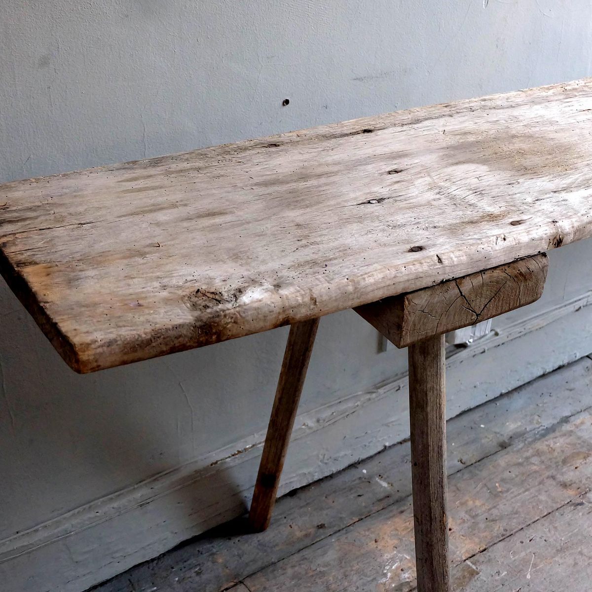 Antique French Trestle Table › Puckhaber Decorative Antiques ...