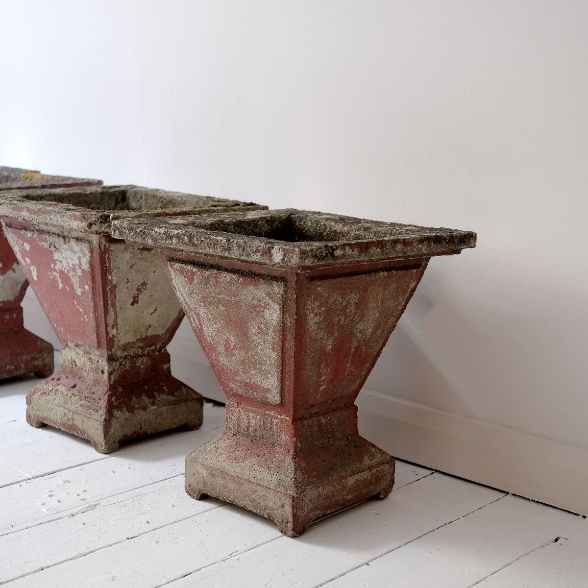 Mid Century Concrete Planters › Puckhaber Decorative Antiques ...