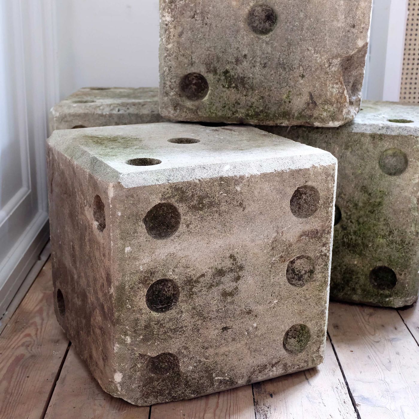 Massive Concrete Dice › Puckhaber Decorative Antiques › specialists in ...
