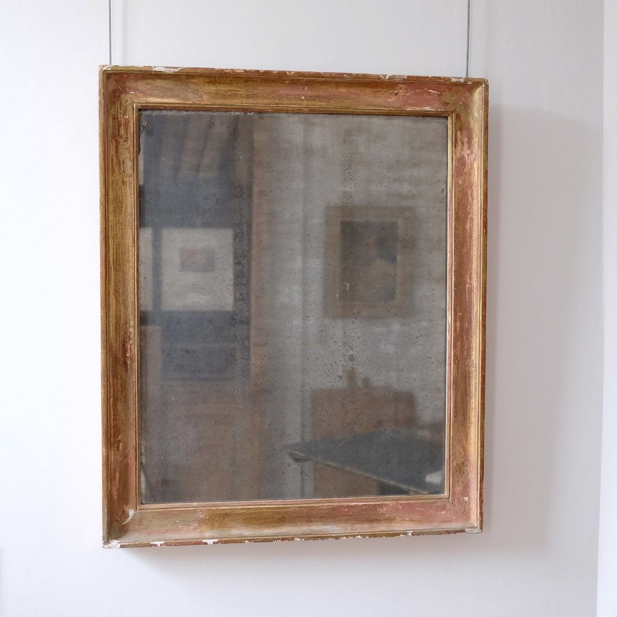 Distressed Antique Gilt Mirror › Puckhaber Decorative Antiques ...