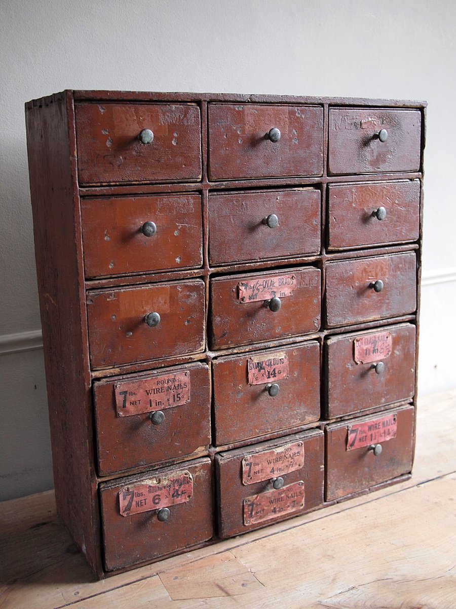 French Antique Drawer Unit › Puckhaber Decorative Antiques ...