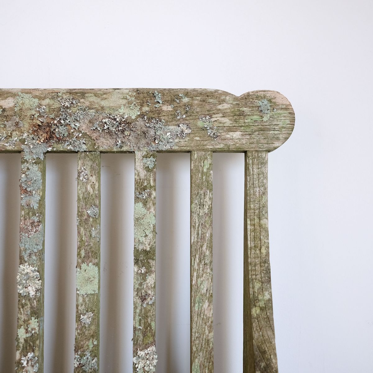 Lichen Covered Garden Bench › Puckhaber Decorative Antiques ...