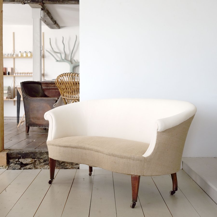 French Kidney Bean Settee › Puckhaber Decorative Antiques › specialists ...