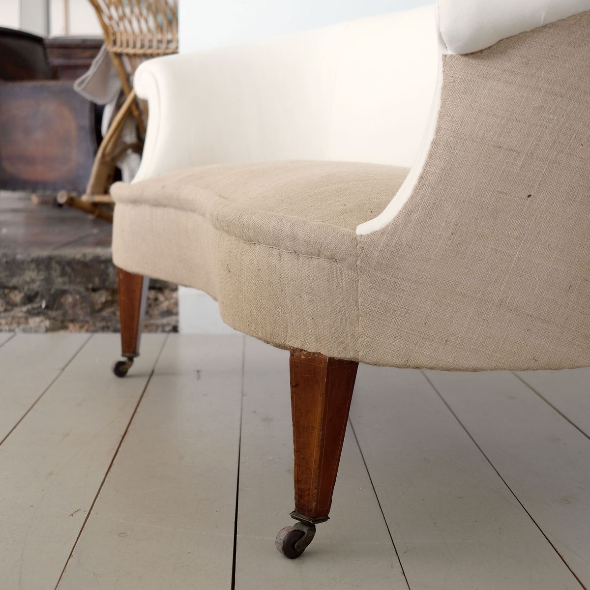 French Kidney Bean Settee › Puckhaber Decorative Antiques › specialists ...