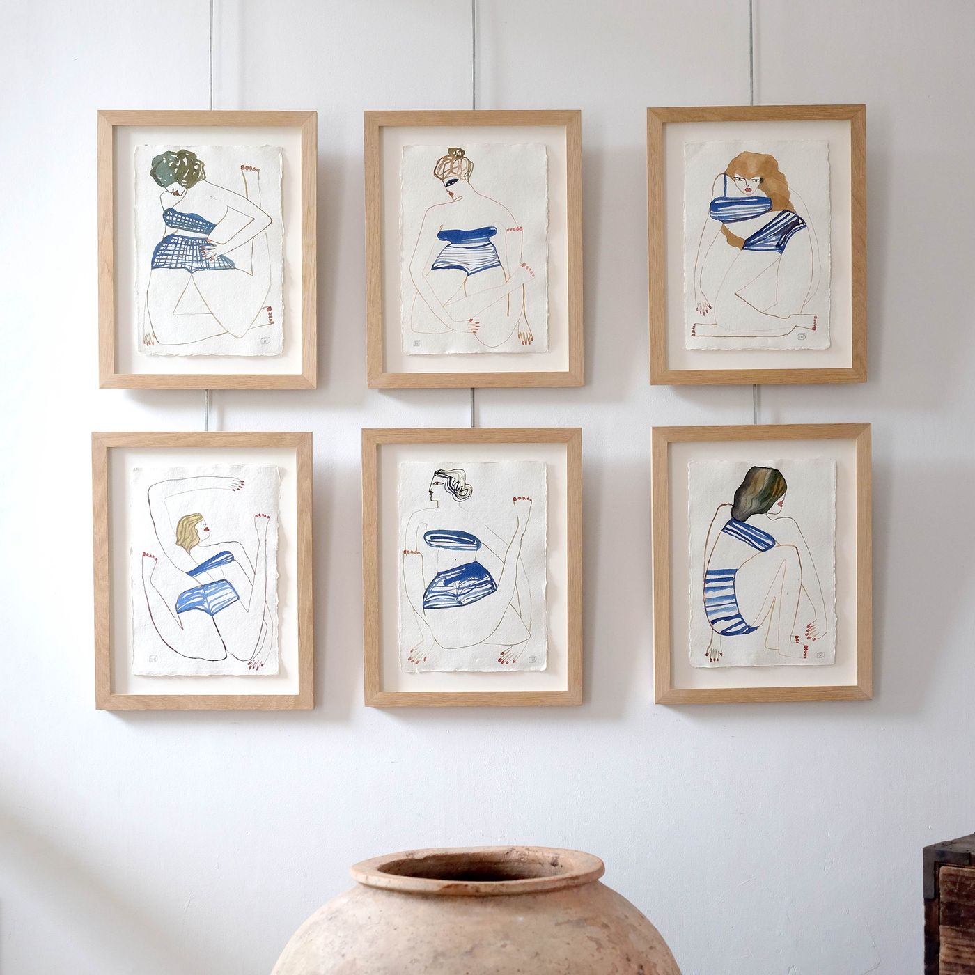 Stripy Bikini Collection - Isabelle Hayman › Puckhaber Decorative ...