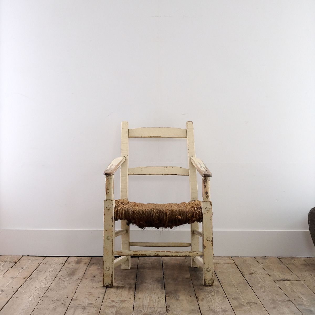 Irish Folk Art Sugan Chair › Puckhaber Decorative Antiques ...