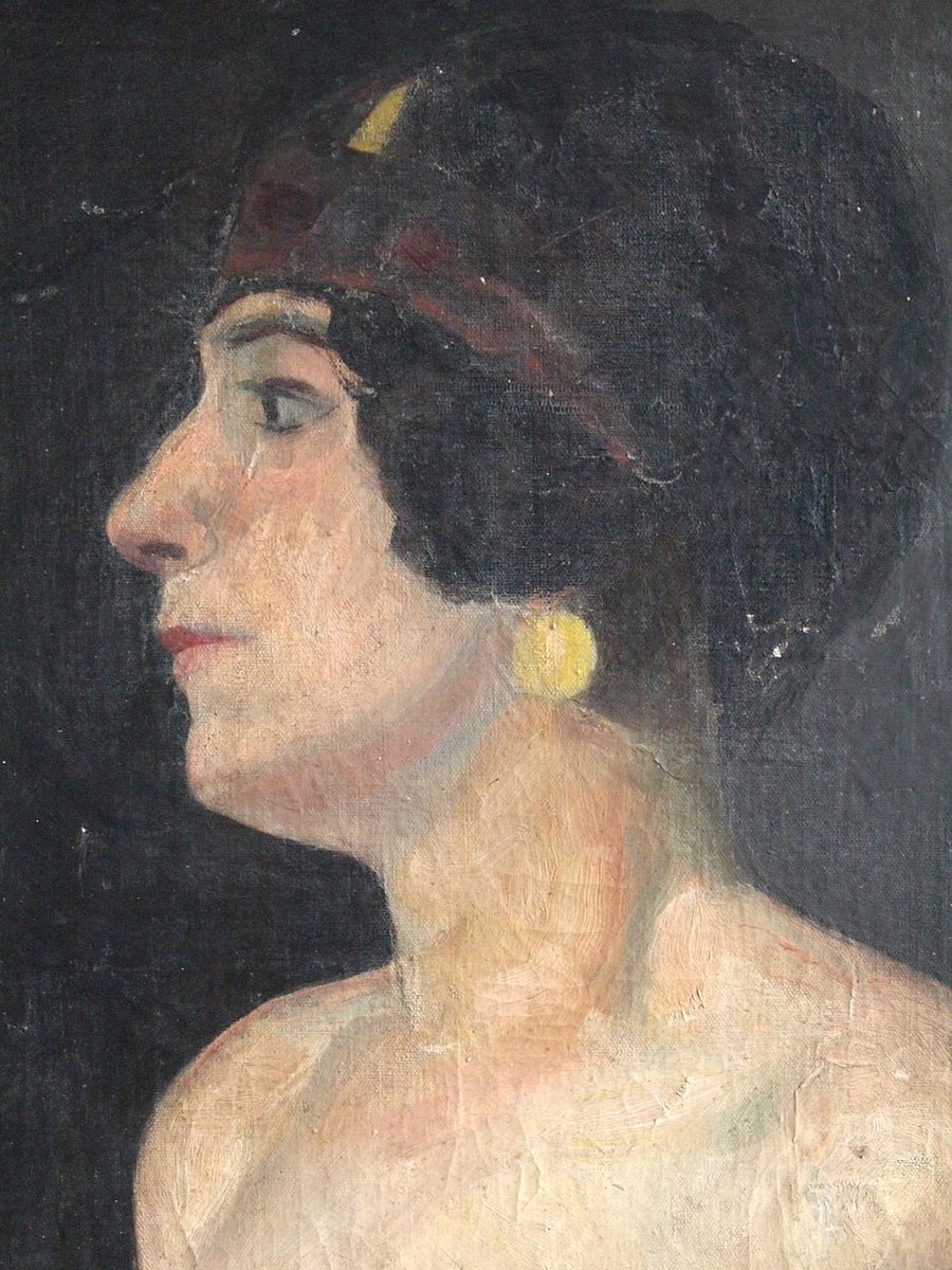 Early 20th Century Study of a Young Woman › Puckhaber Decorative ...