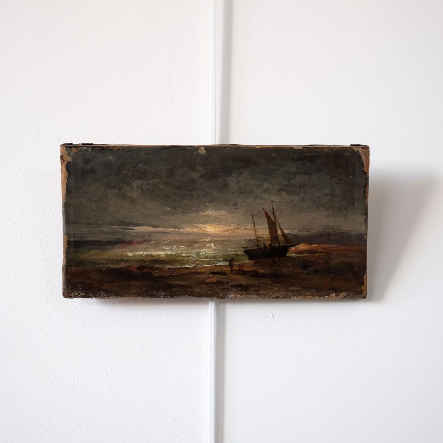 Miniature Seascape - L.F. › Puckhaber Decorative Antiques › specialists ...