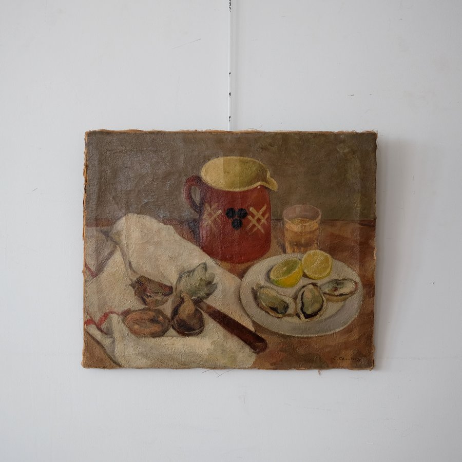 Still Life - Oysters and Jug › Puckhaber Decorative Antiques ...