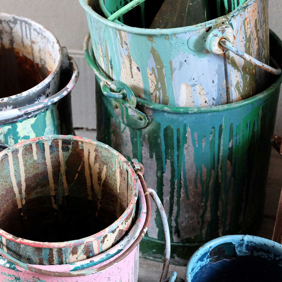 Vintage Paint Buckets › Puckhaber Decorative Antiques › specialists in ...