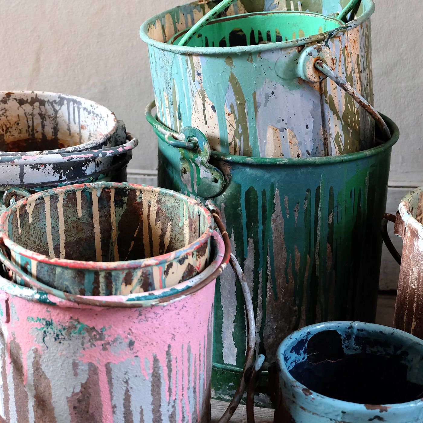 Vintage Paint Buckets › Puckhaber Decorative Antiques › specialists in ...