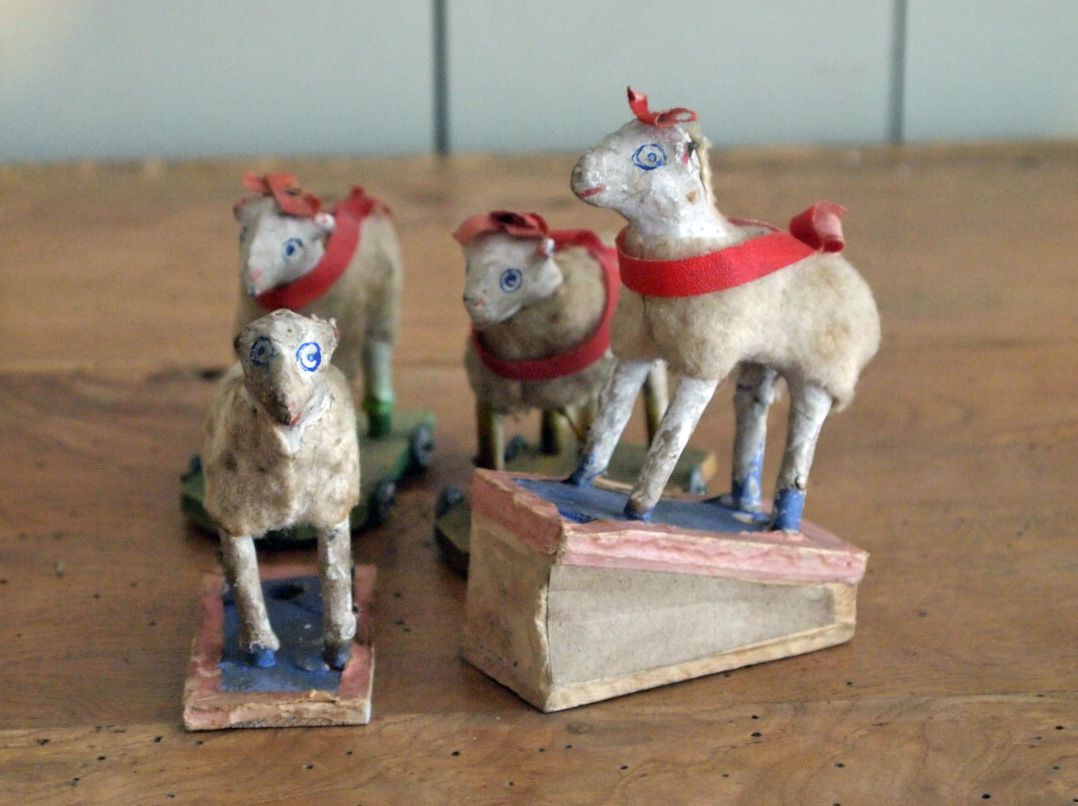 Antique Toy Sheep › Puckhaber Decorative Antiques › specialists in ...