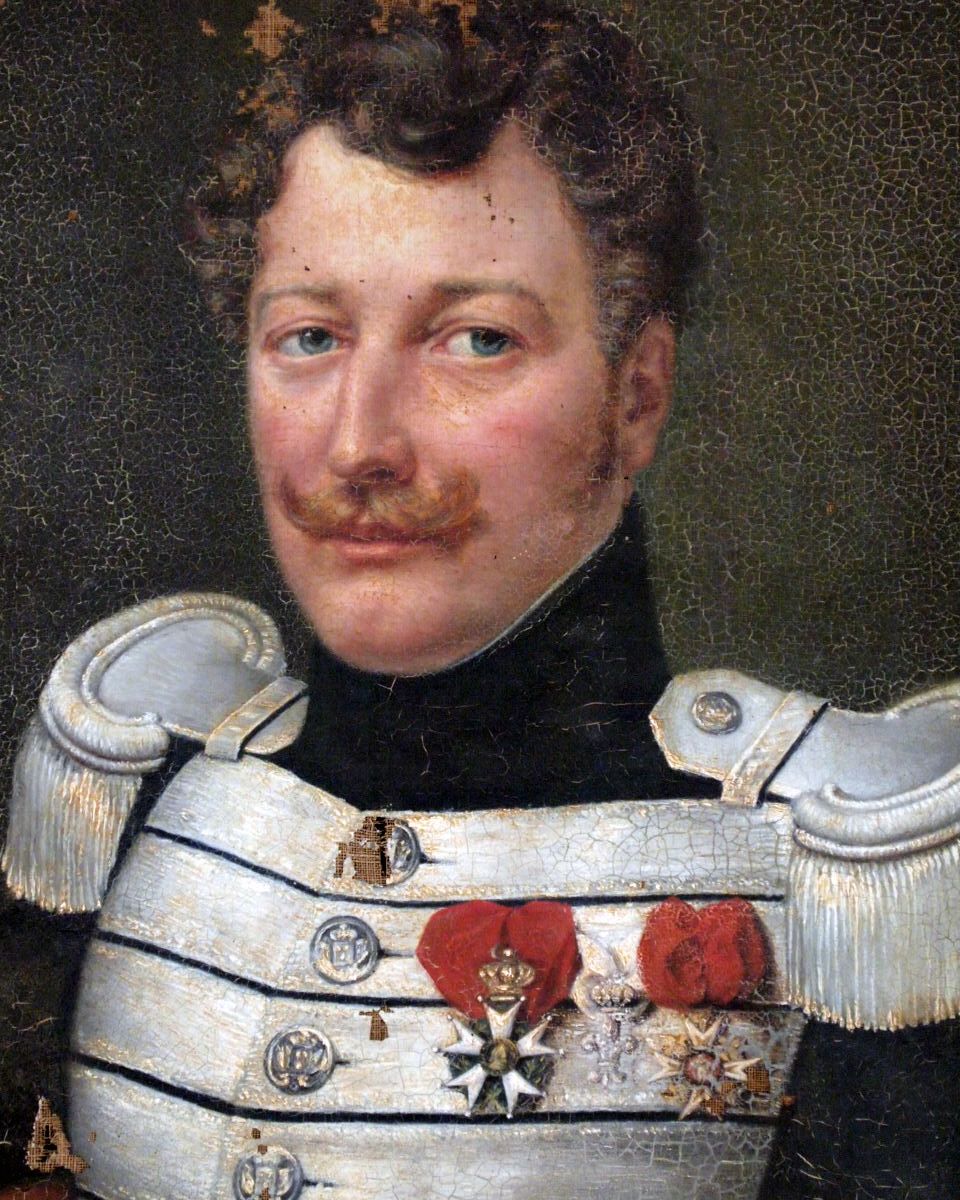 Original Painting Of An Officer › Puckhaber Decorative Antiques ...