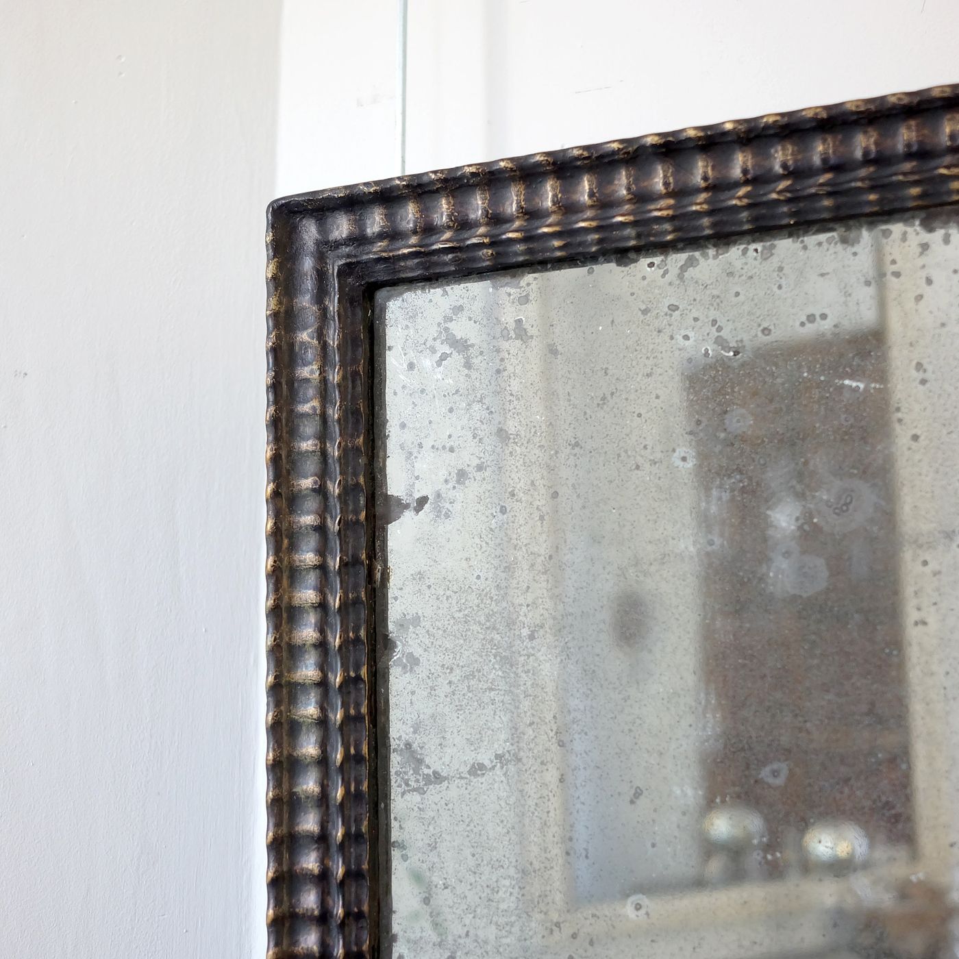 Antique Ribbed Mirror › Puckhaber Decorative Antiques › specialists in ...