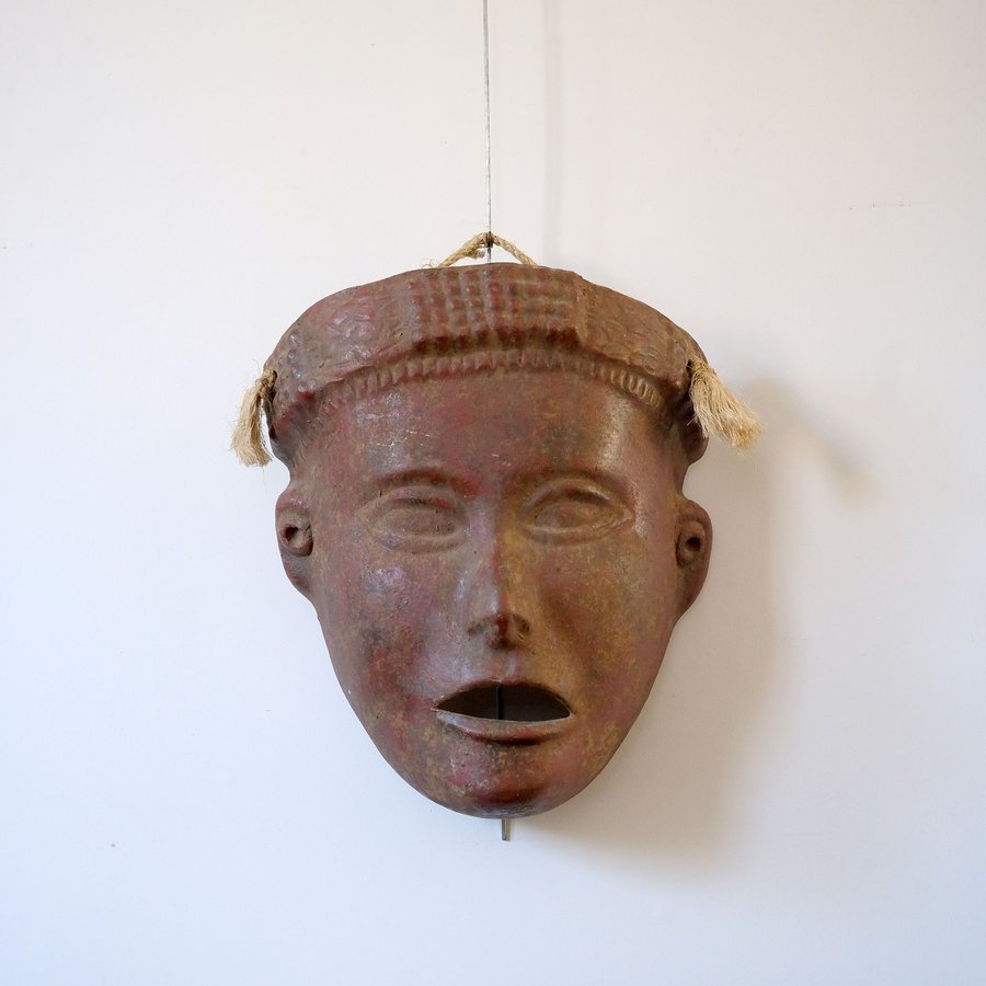 Terracotta Tribal Mask › Puckhaber Decorative Antiques › specialists in ...