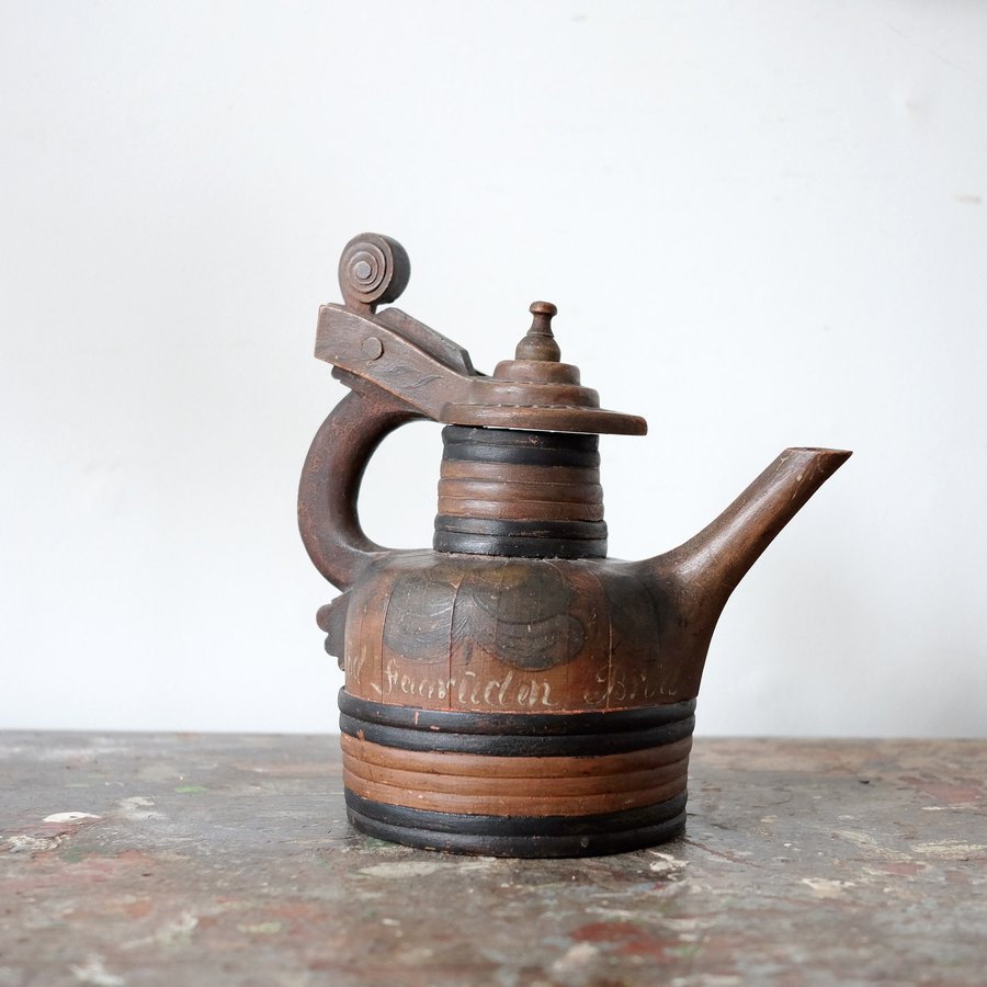 Swedish Folk Art Jug › Puckhaber Decorative Antiques › specialists in ...