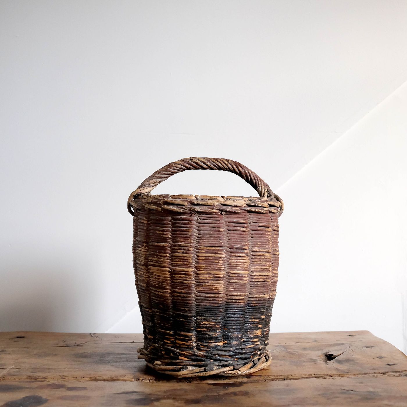 Humble Wicker Bucket › Puckhaber Decorative Antiques › specialists in ...