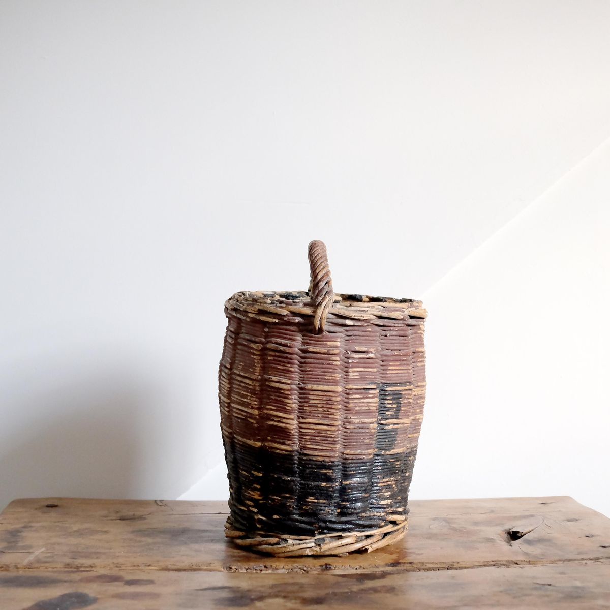 Humble Wicker Bucket › Puckhaber Decorative Antiques › specialists in ...