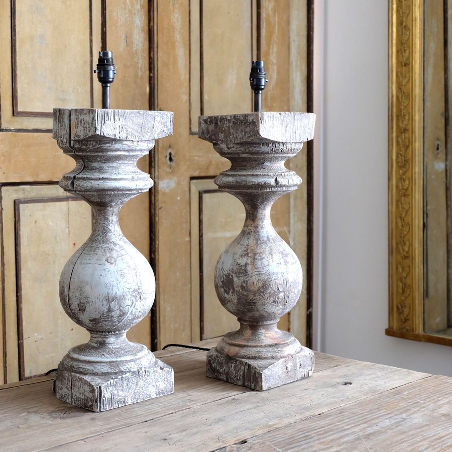 Balustrade Table Lamps › Puckhaber Decorative Antiques › specialists in ...