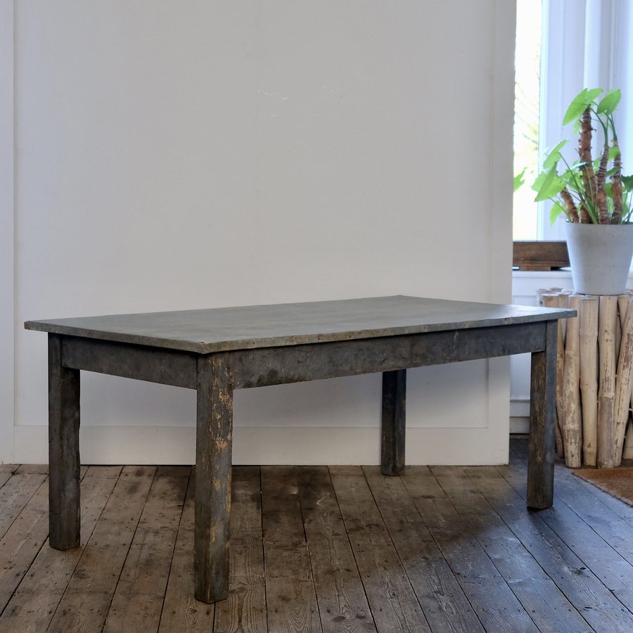 French Zinc Top Table › Puckhaber Decorative Antiques › specialists in ...